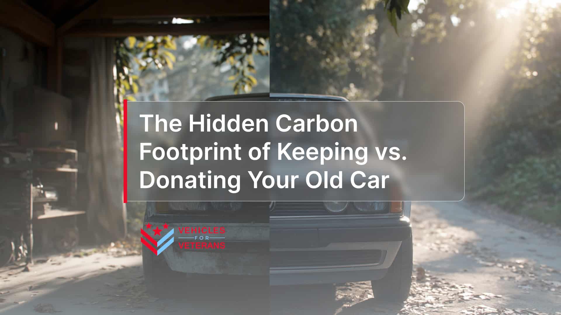 Hidden Carbon Footprint of Keeping vs. Donating Your Old Car