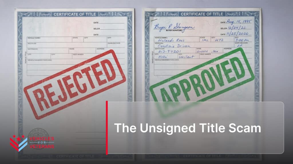 Is Vehicles For Veterans Legit? Avoiding Car Donation Scams