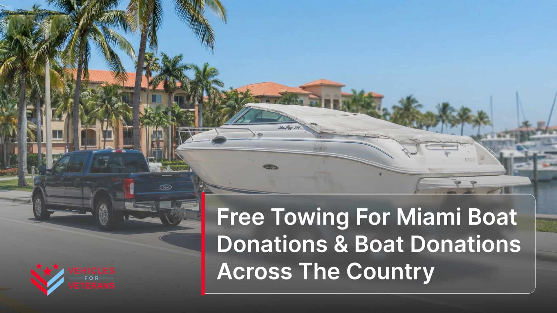 Boat Donation Supports American Veterans Charity Programs